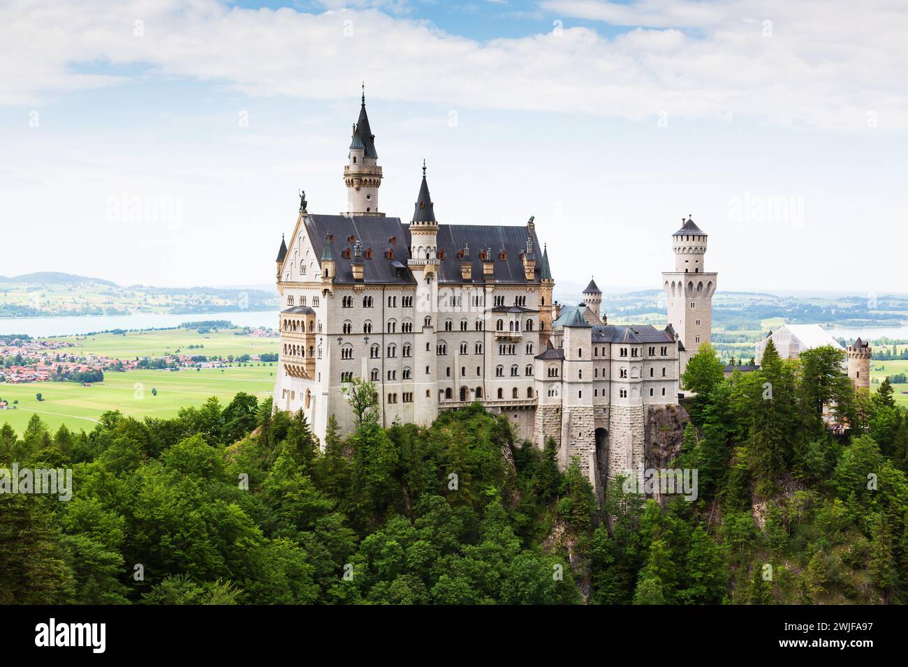 Schloss Neuschwanstein castle, Munich, Bavaria, Germany Stock Photo - Alamy