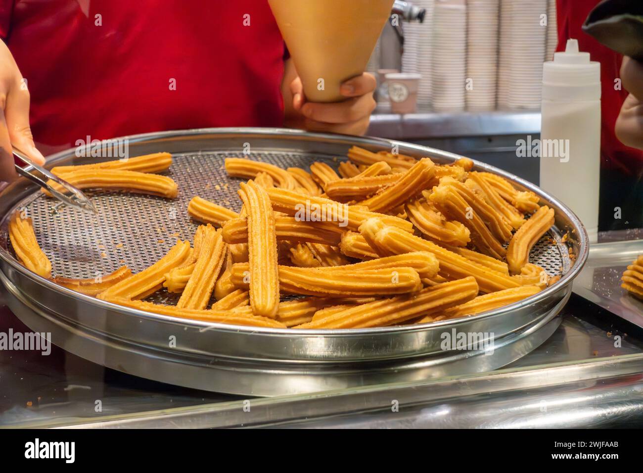 Churros Fried Dough Pastry Hi Res Stock Photography And Images Alamy