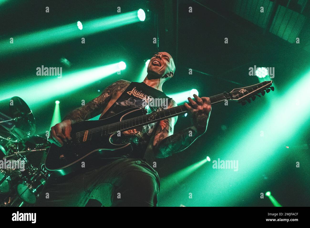 Copenhagen, Denmark. 12th, February 2024. The American deathcore band ...