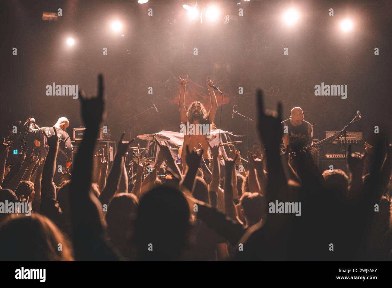 Copenhagen, Denmark. 12th, February 2024. The American deathcore band ...