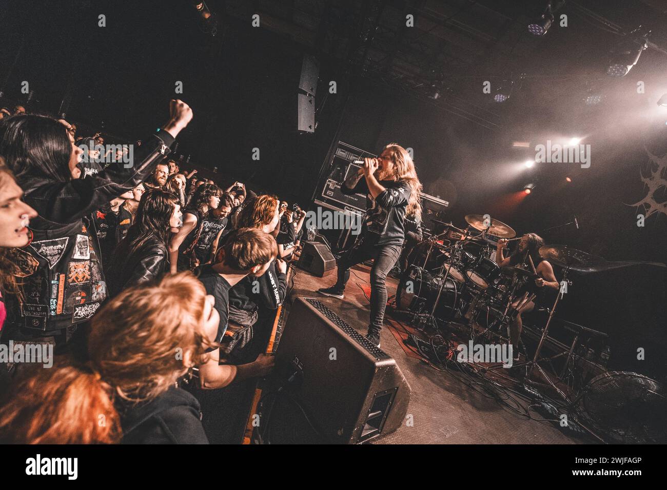 Copenhagen, Denmark. 12th, February 2024. The New Zealand heavy metal ...
