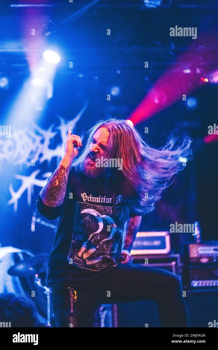 Copenhagen, Denmark. 12th, February 2024. The New Zealand heavy metal ...