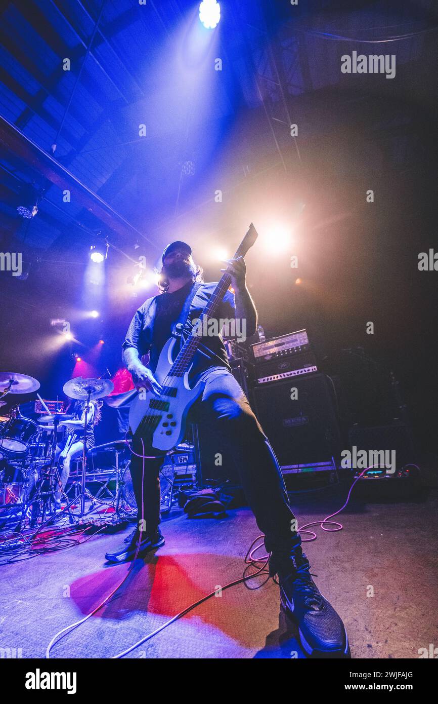 Copenhagen, Denmark. 12th, February 2024. The New Zealand heavy metal ...