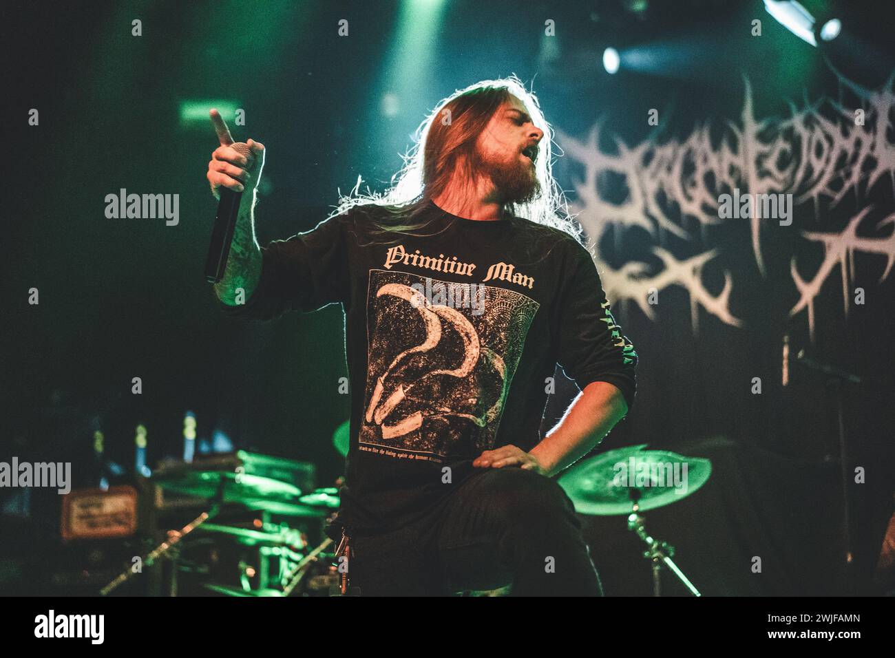 Copenhagen, Denmark. 12th, February 2024. The New Zealand heavy metal ...