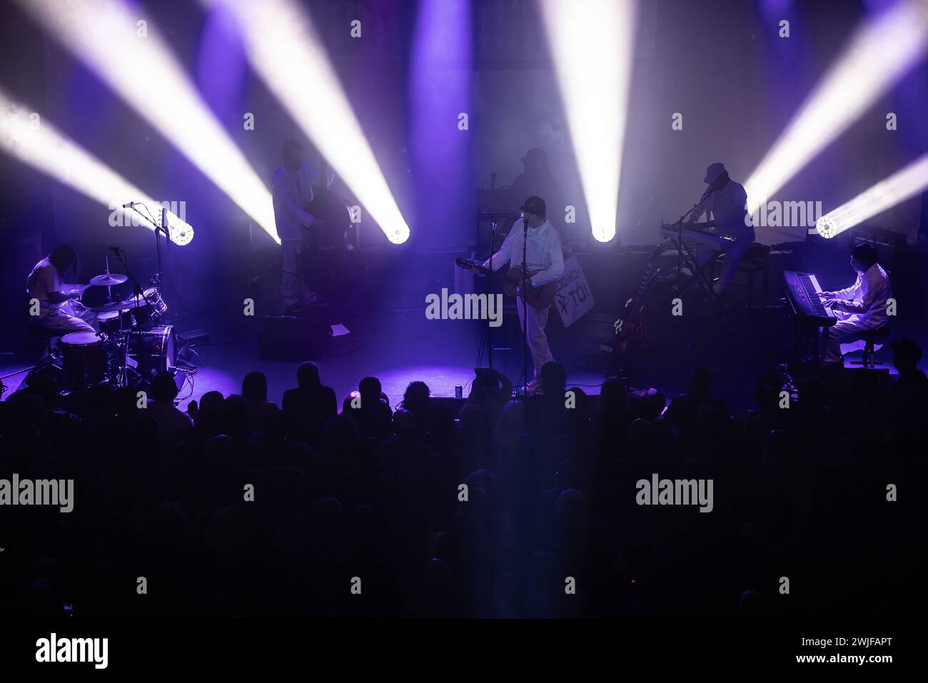 Gruff Rhys performing at Transform 2024 in Aberystwyth Arts Centre on ...