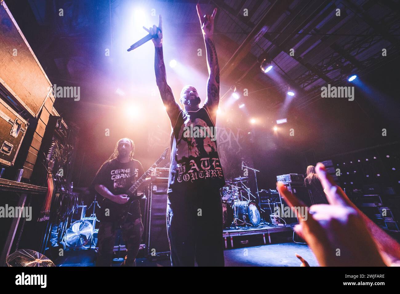 Copenhagen, Denmark. 12th, February 2024. The American death metal band ...