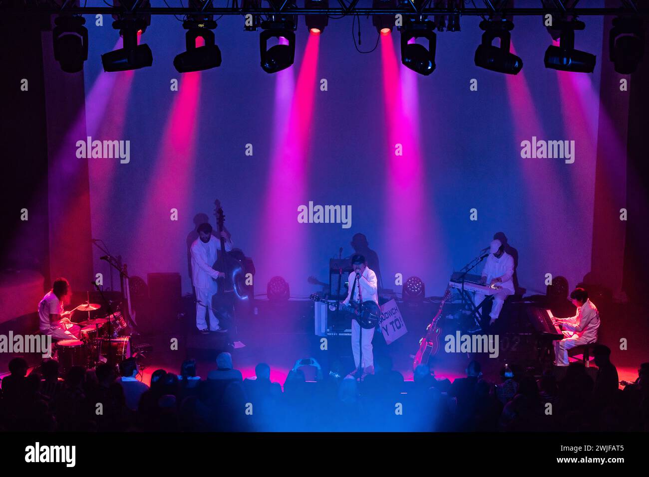 Gruff Rhys performing at Transform 2024 in Aberystwyth Arts Centre on ...