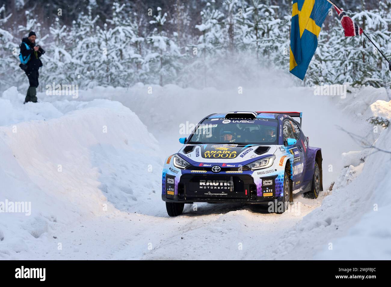 Toyota gr yaris rally2 hi-res stock photography and images - Alamy