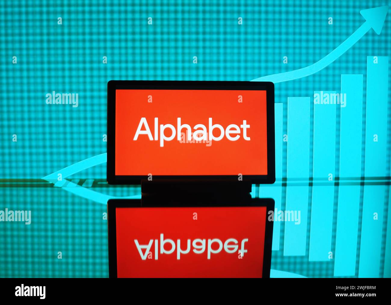 Bavaria, Germany -February 14, 2024: In this photo illustration ...