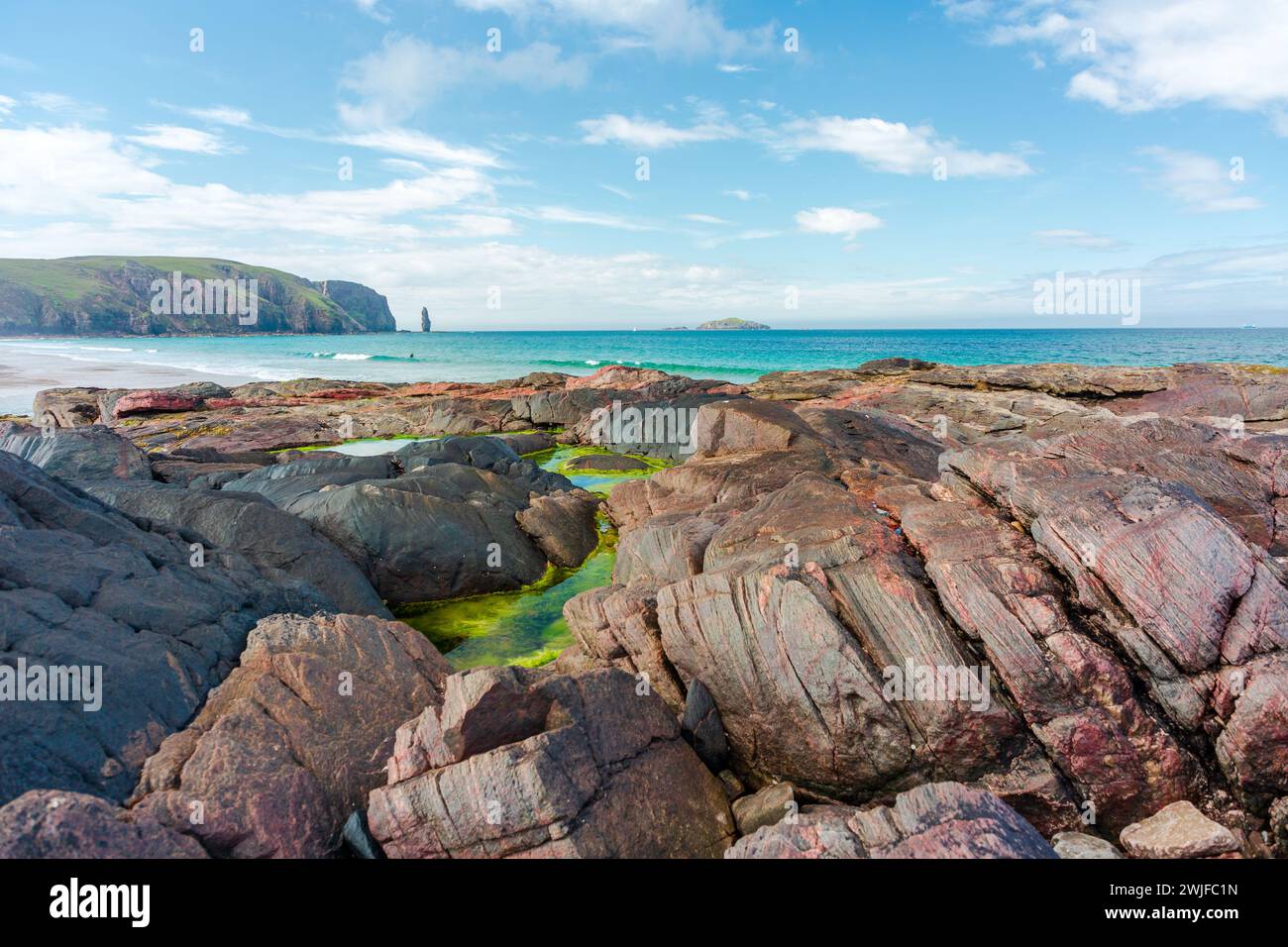 Scotland summer surf hi-res stock photography and images - Alamy