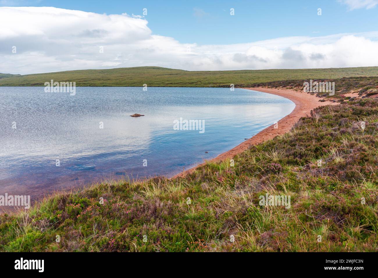 Sandwood bay beach route hi-res stock photography and images - Alamy