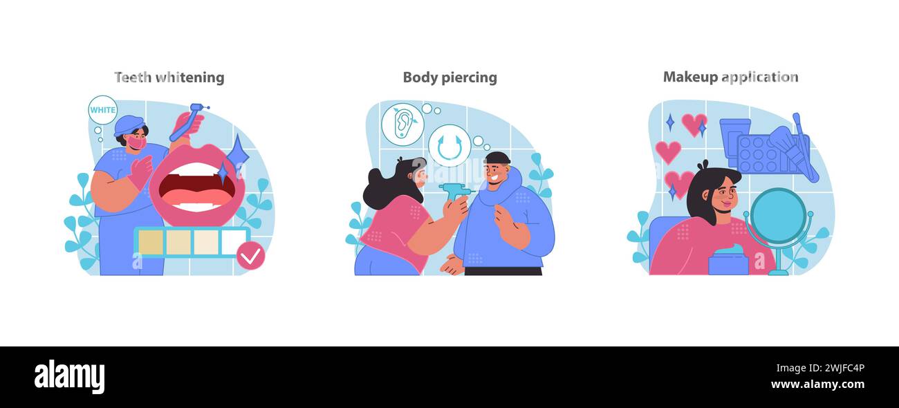 Aesthetic techniques Stock Vector Images - Alamy