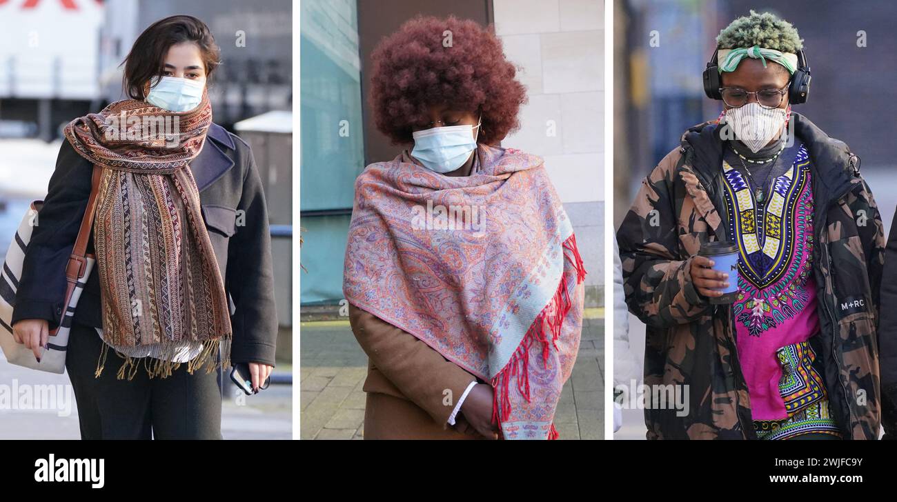 File composite photos dated 12/02/24 of (left-right) Heba Alhayek, 29 ...