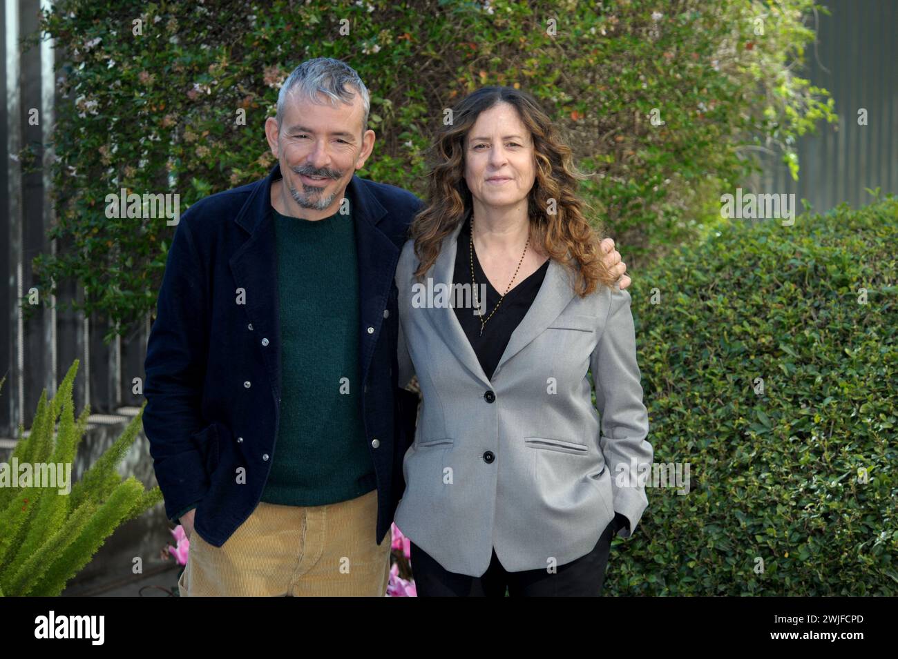 Rome, Italy. 15th Feb, 2024. Rai Viale Mazzini, Rome, Italy, February ...