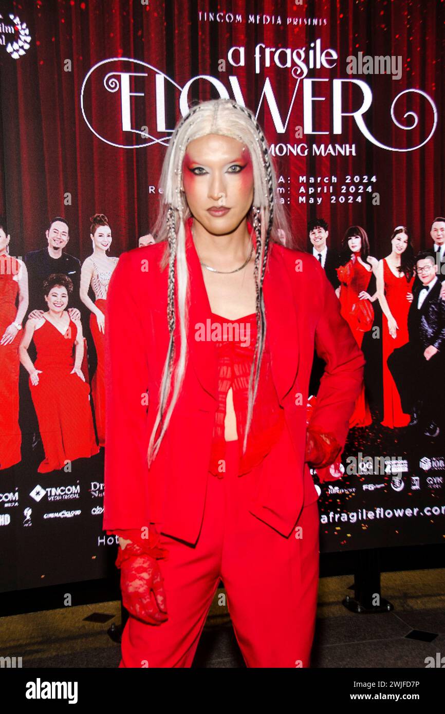 A fragile flower red carpet screening and reception hi-res stock ...