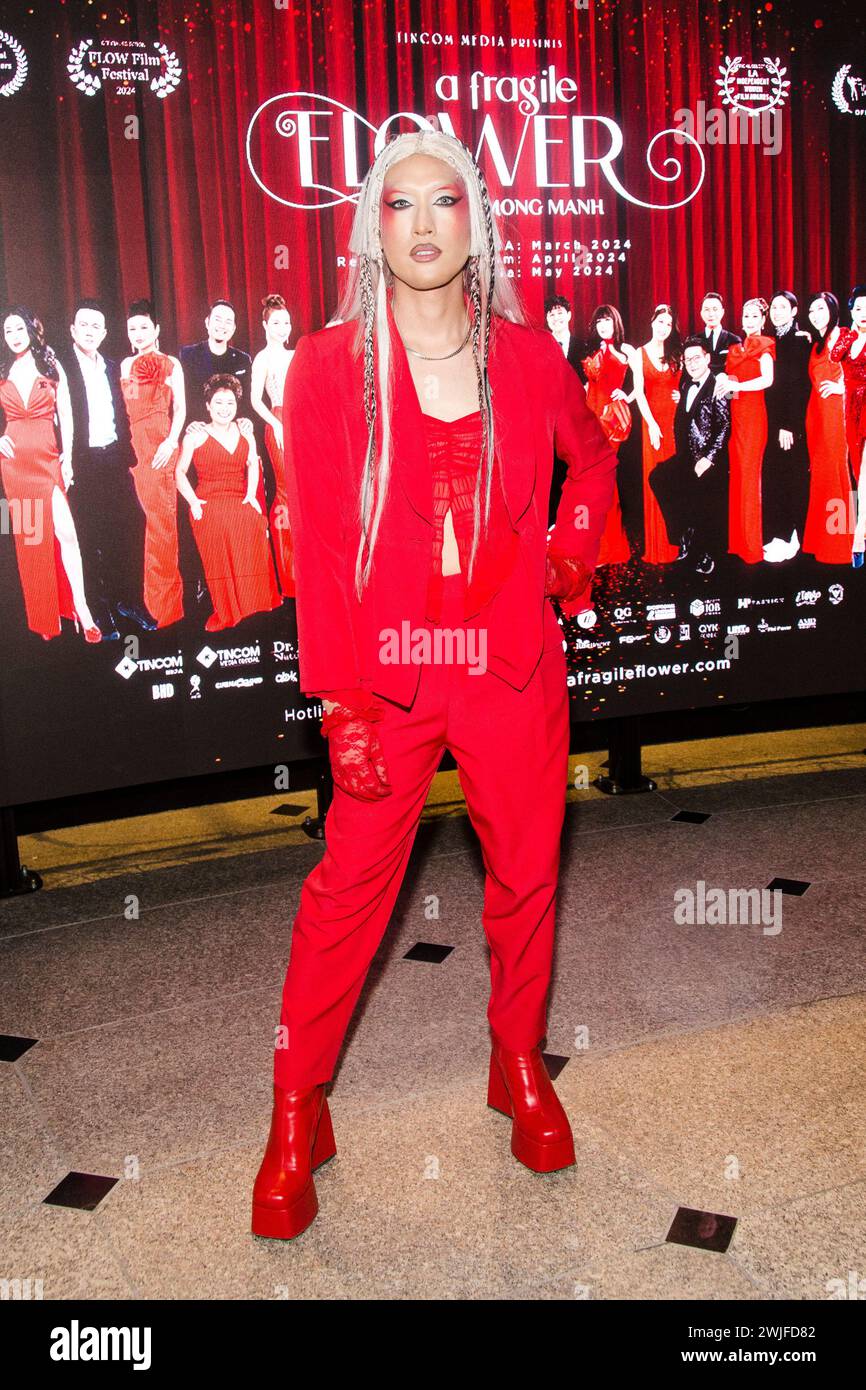 A fragile flower red carpet screening and reception hi-res stock ...