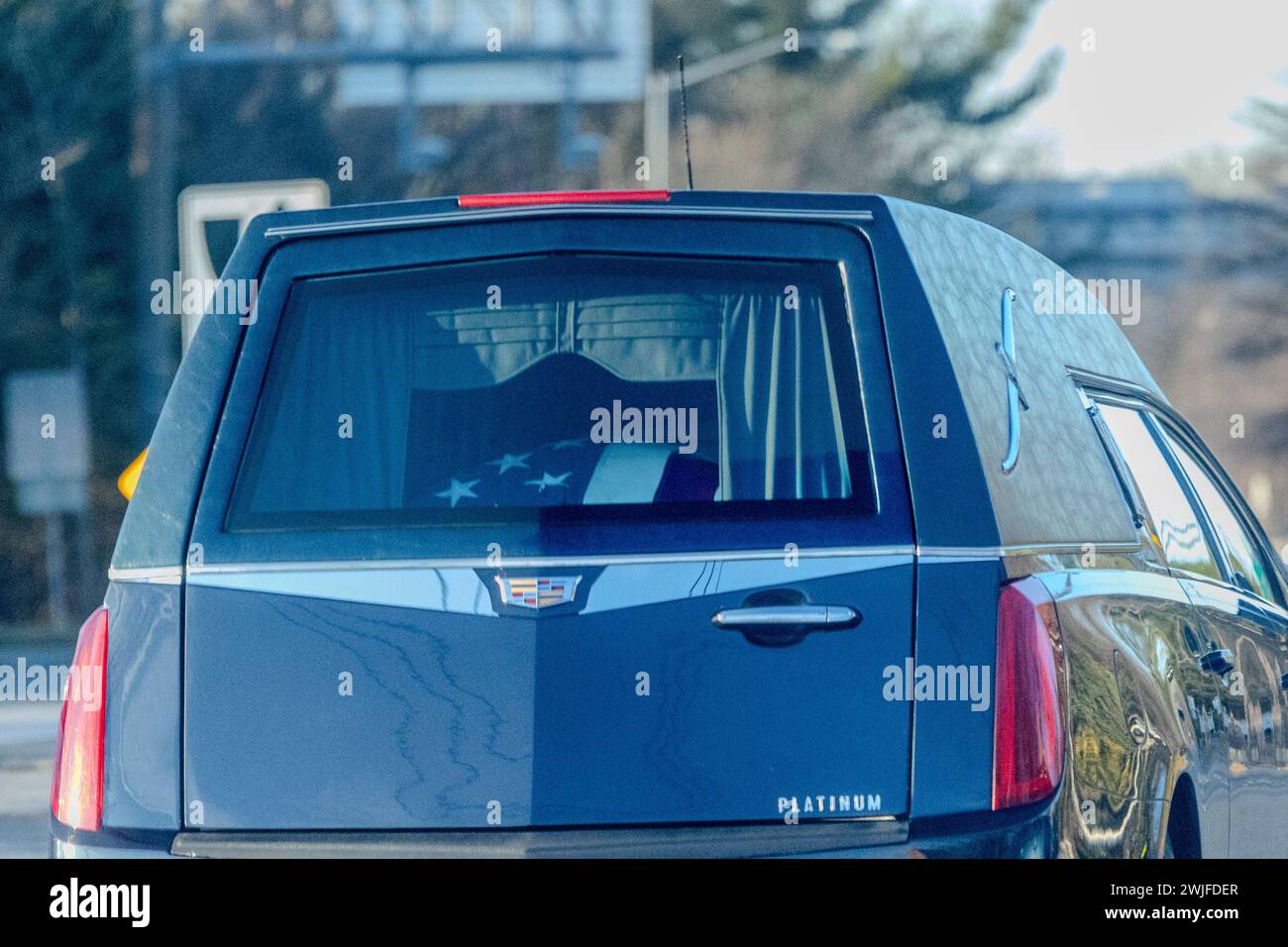 Burial casket flag hi-res stock photography and images - Alamy