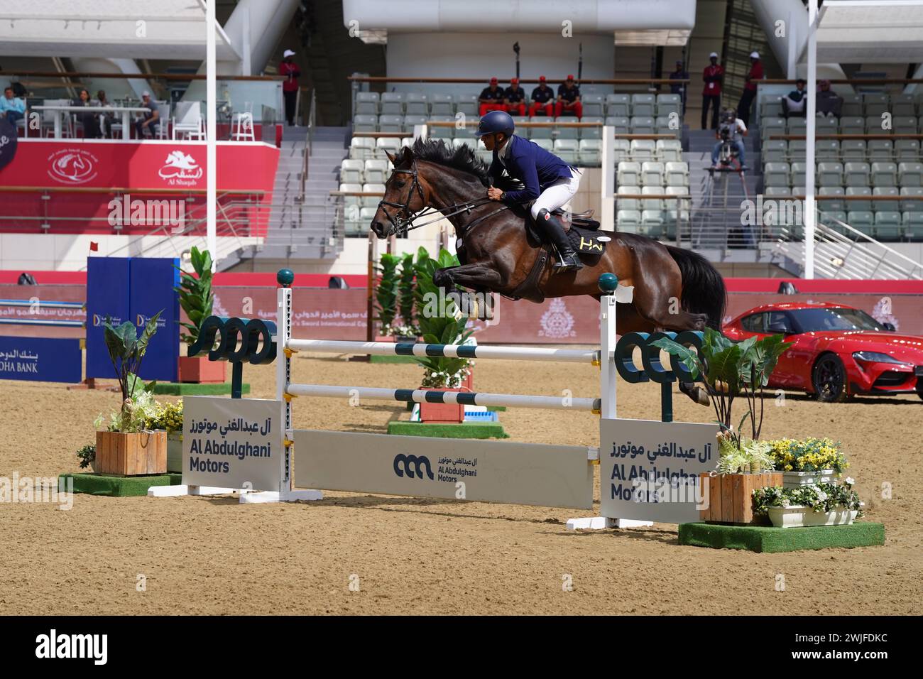 Fand and action at the H H The Amir Sword International Equestrian ...