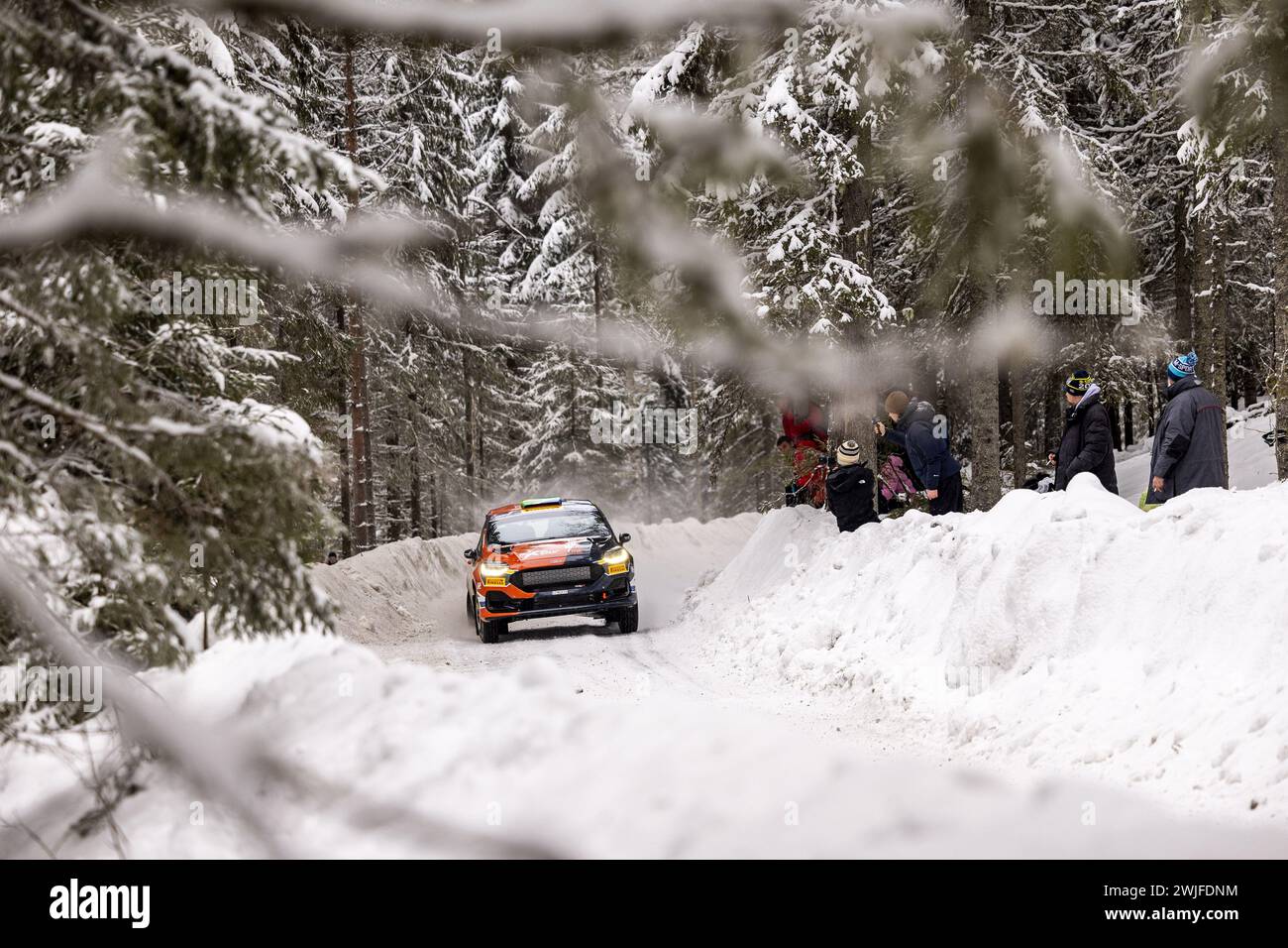 62 Max SMART, Cameron FAIR, Fiesta Rally3, action during the Rally ...