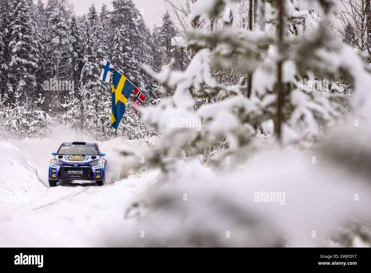 29 KORHONEN Roope, VIINIKKA Anssi, Toyota Yaris Rally2, action during ...