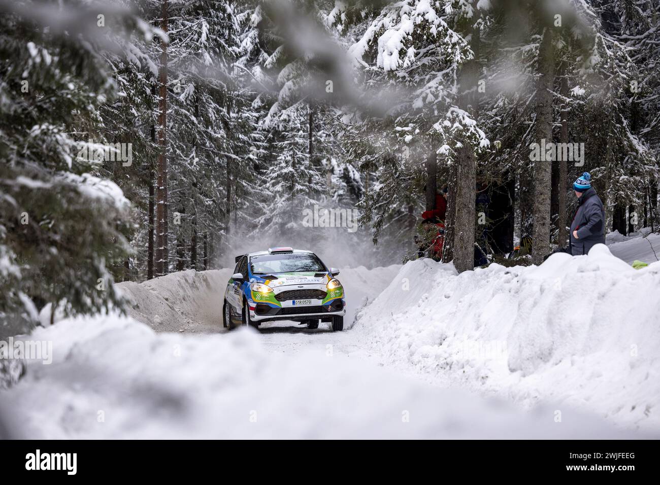 43 CERNY Jan, KRAJCA Ondrej, Ford Fiesta Rally3, action during the ...