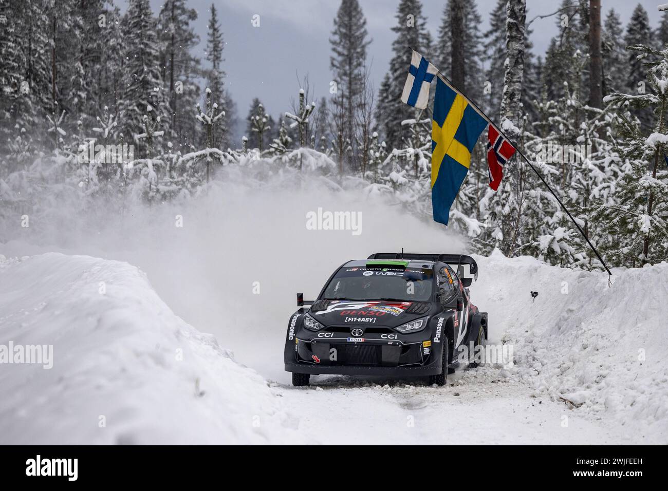 33 EVANS Elfyn, MARTIN Scott, Toyota GR Yaris Rally1, action during the ...