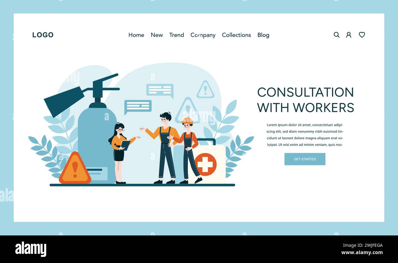 Osha workers Stock Vector Images - Alamy