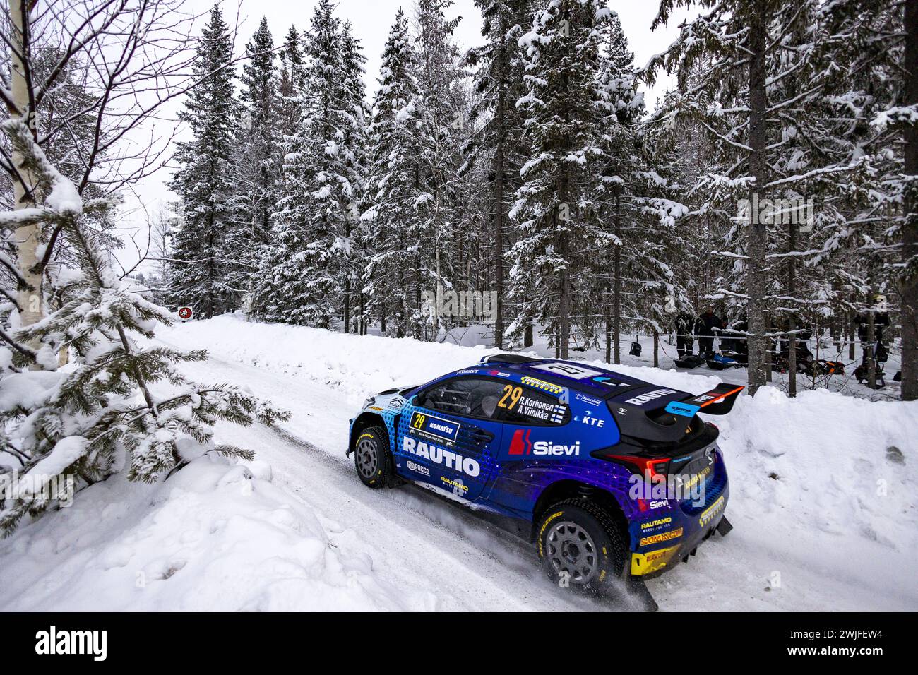 29 KORHONEN Roope, VIINIKKA Anssi, Toyota Yaris Rally2, action during ...