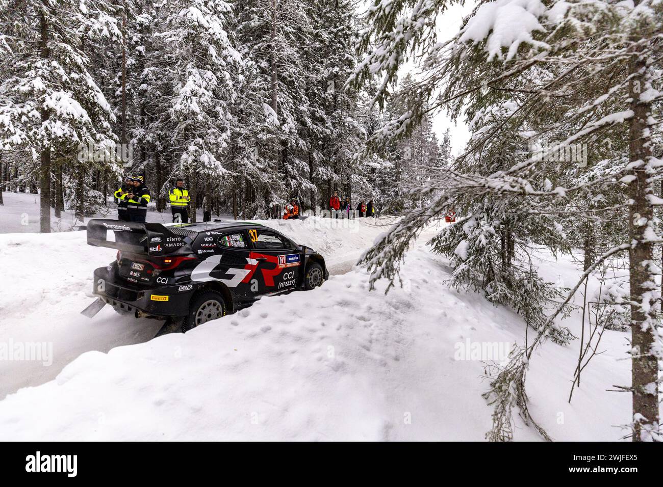 37 BERTELLI Lorenzo, SCATTOLIN Simone, Toyota GR Yaris Rally1, action ...