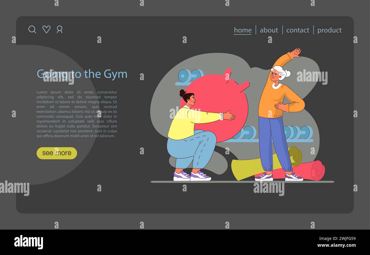 Going to the Gym concept. Companions motivate each other in fitness ...