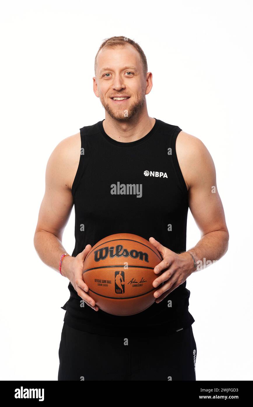 Milwaukee Bucks forward Joe Ingles poses for a portrait on September 25 ...