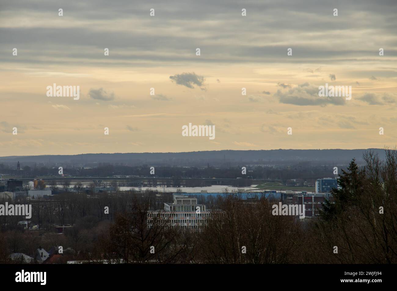 The skyline of Arnhem, Gelderland, the Netherlands Stock Photo - Alamy