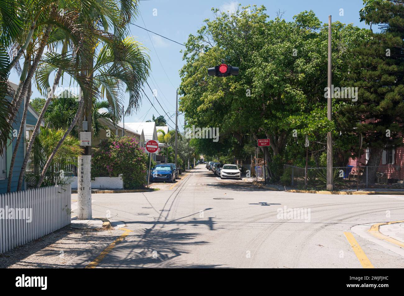 Tropical road stop sign hi-res stock photography and images - Alamy