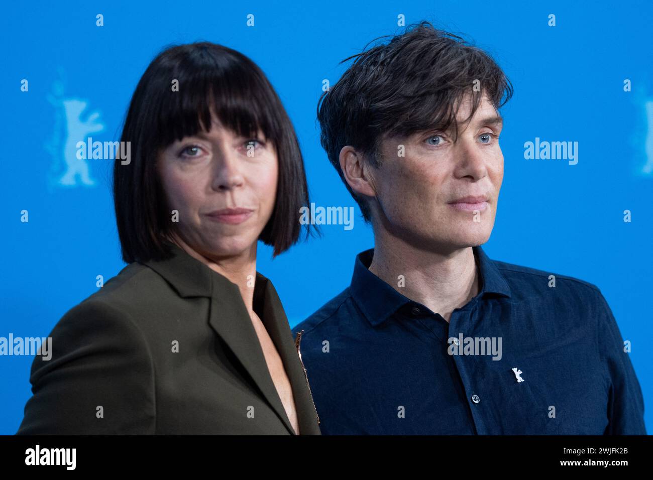 Berlin, Germany. 15th Feb, 2024. Eileen Walsh and Cillian Murphy ...