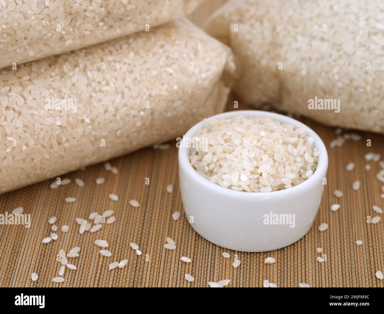 Bags of rice hi-res stock photography and images - Alamy