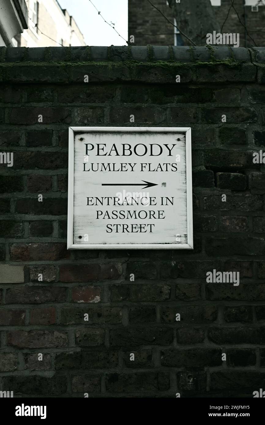 Peabody trust and flats hi-res stock photography and images - Alamy