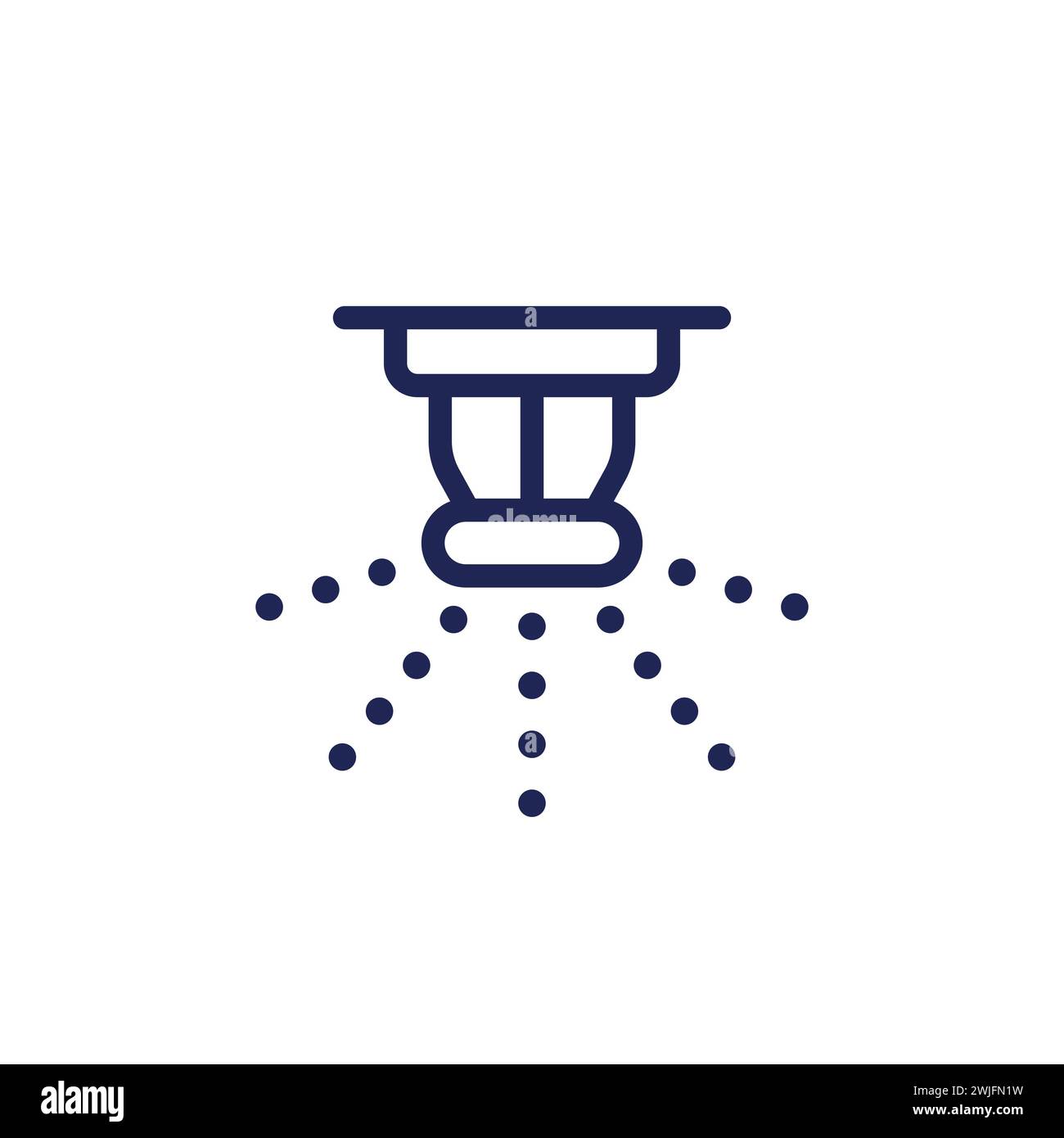 Fire suppression system Stock Vector Images - Alamy