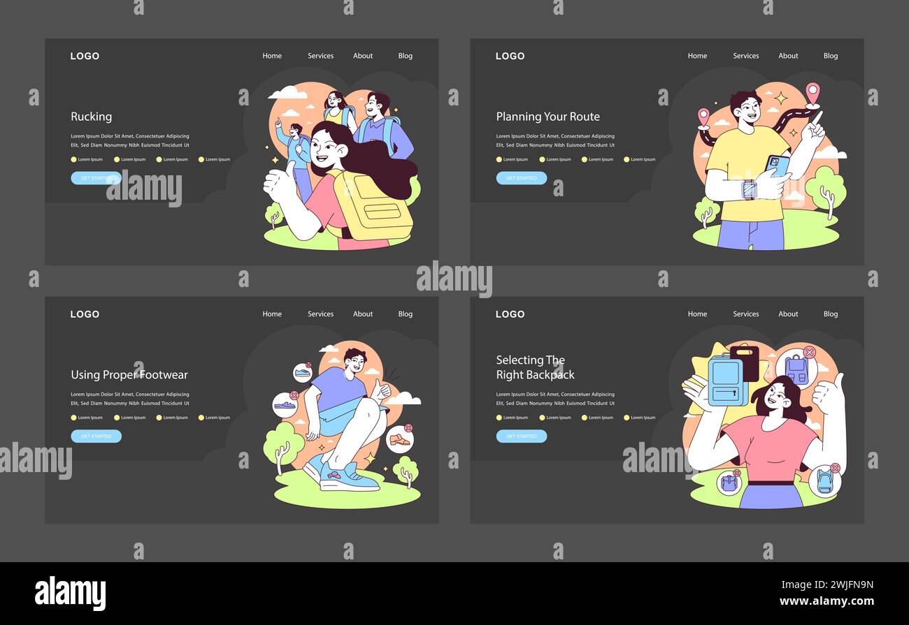 Set of techniques hi-res stock photography and images - Alamy