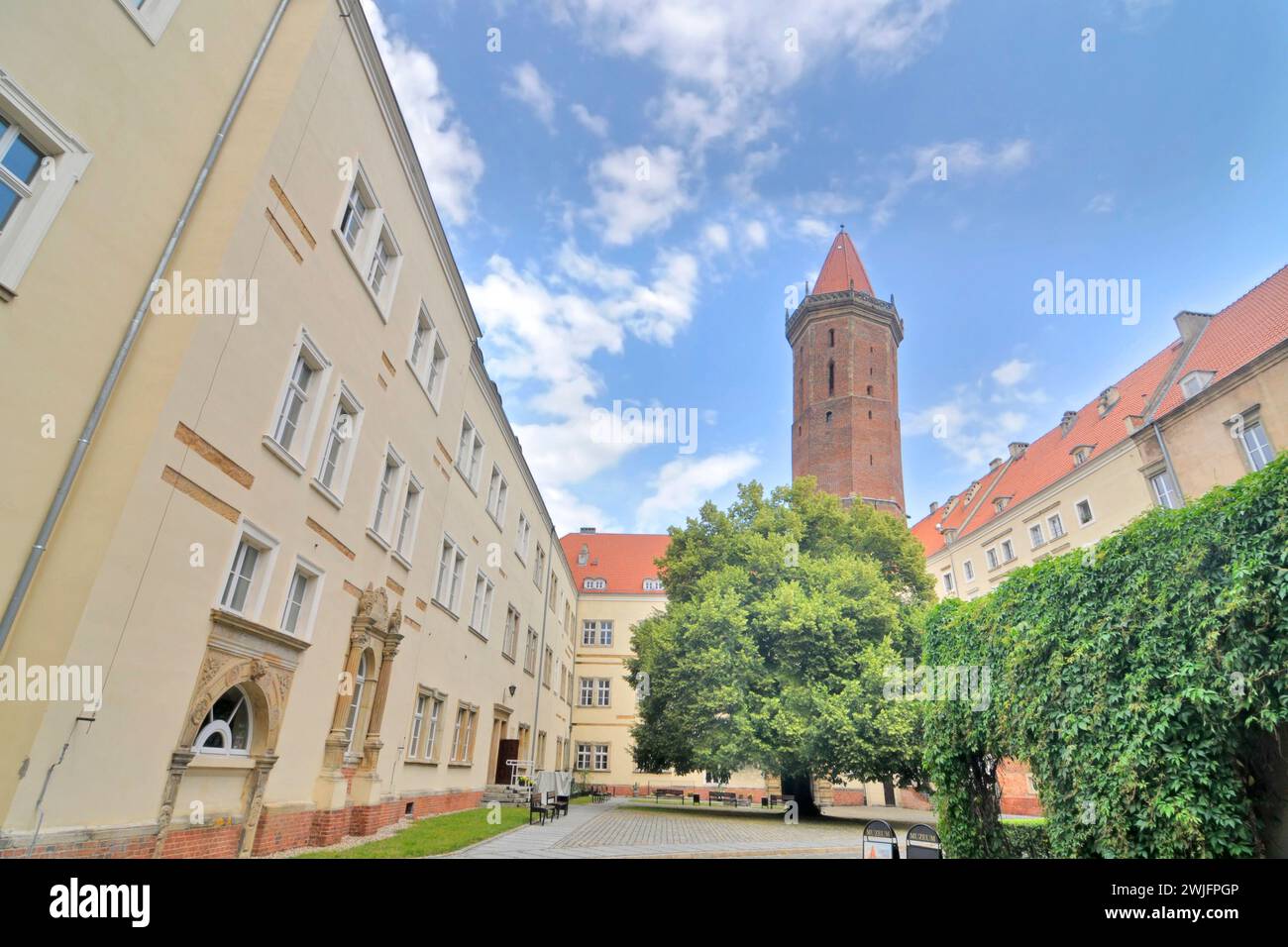 Piast Castle in Legnica, Poland Stock Photo - Alamy