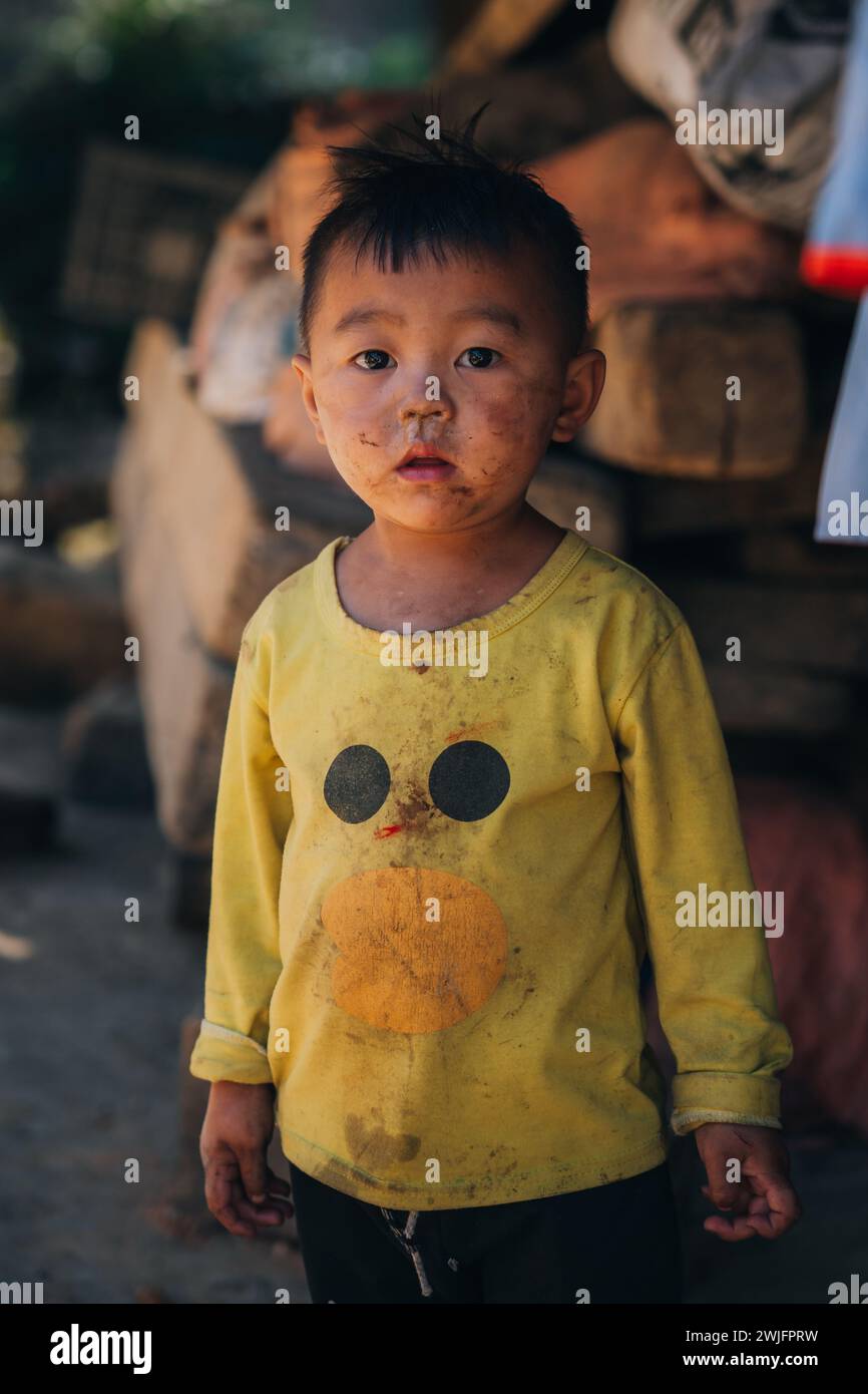 Series of portraits of people from Southeast Asia and Jordan Stock ...