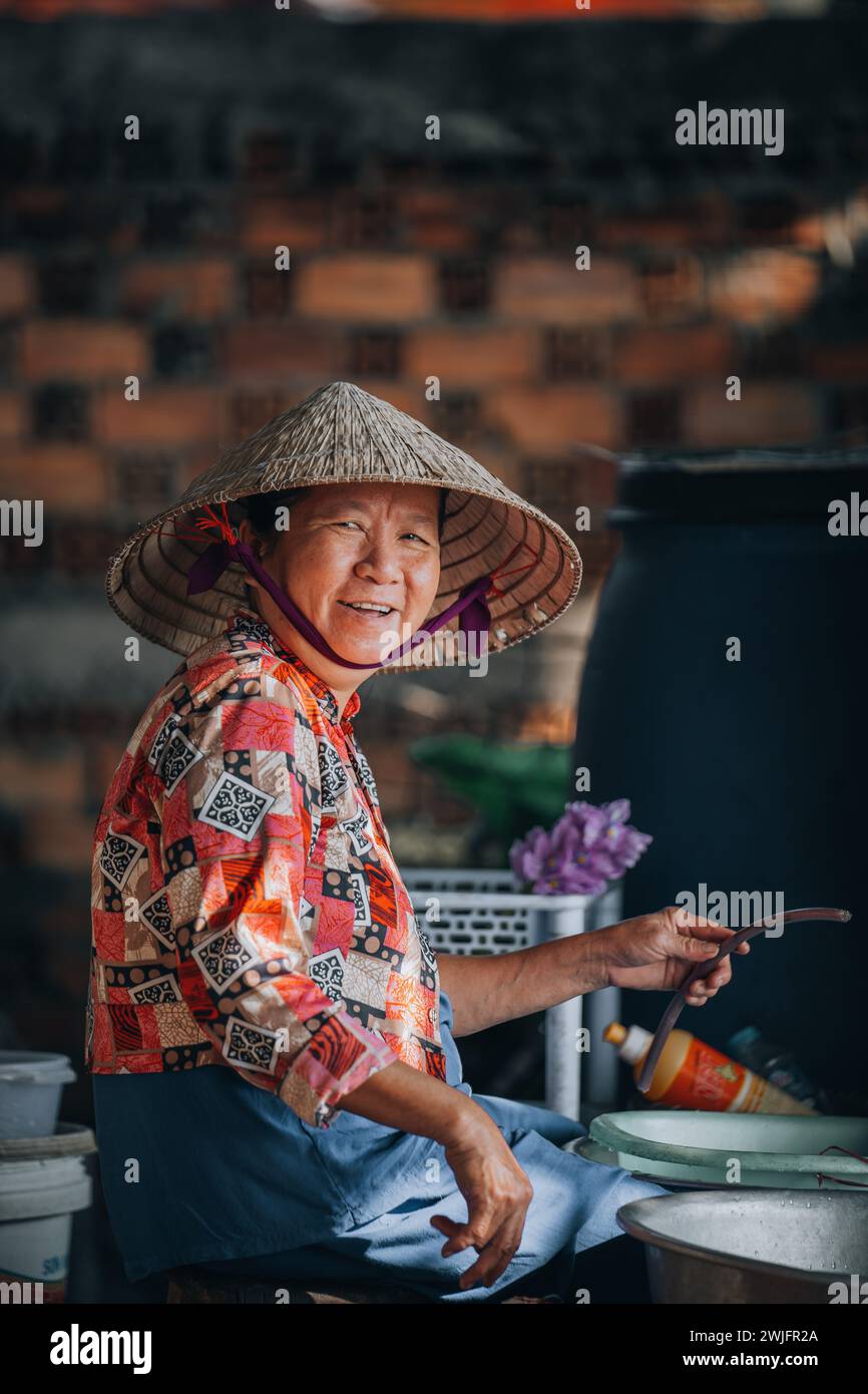 Series of portraits of people from Southeast Asia and Jordan Stock ...