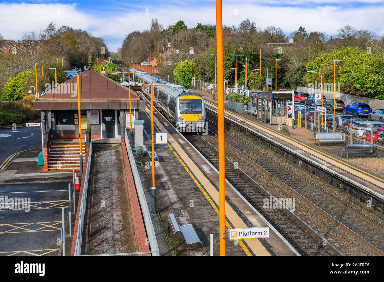 widney manor solihull west midlands england uk railway station ...