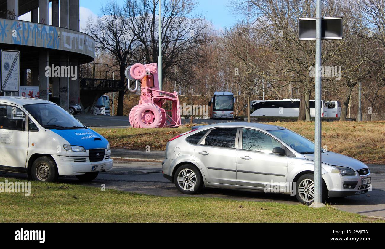 The first punk monument, by sculptor David Cerny, for the punk band ...
