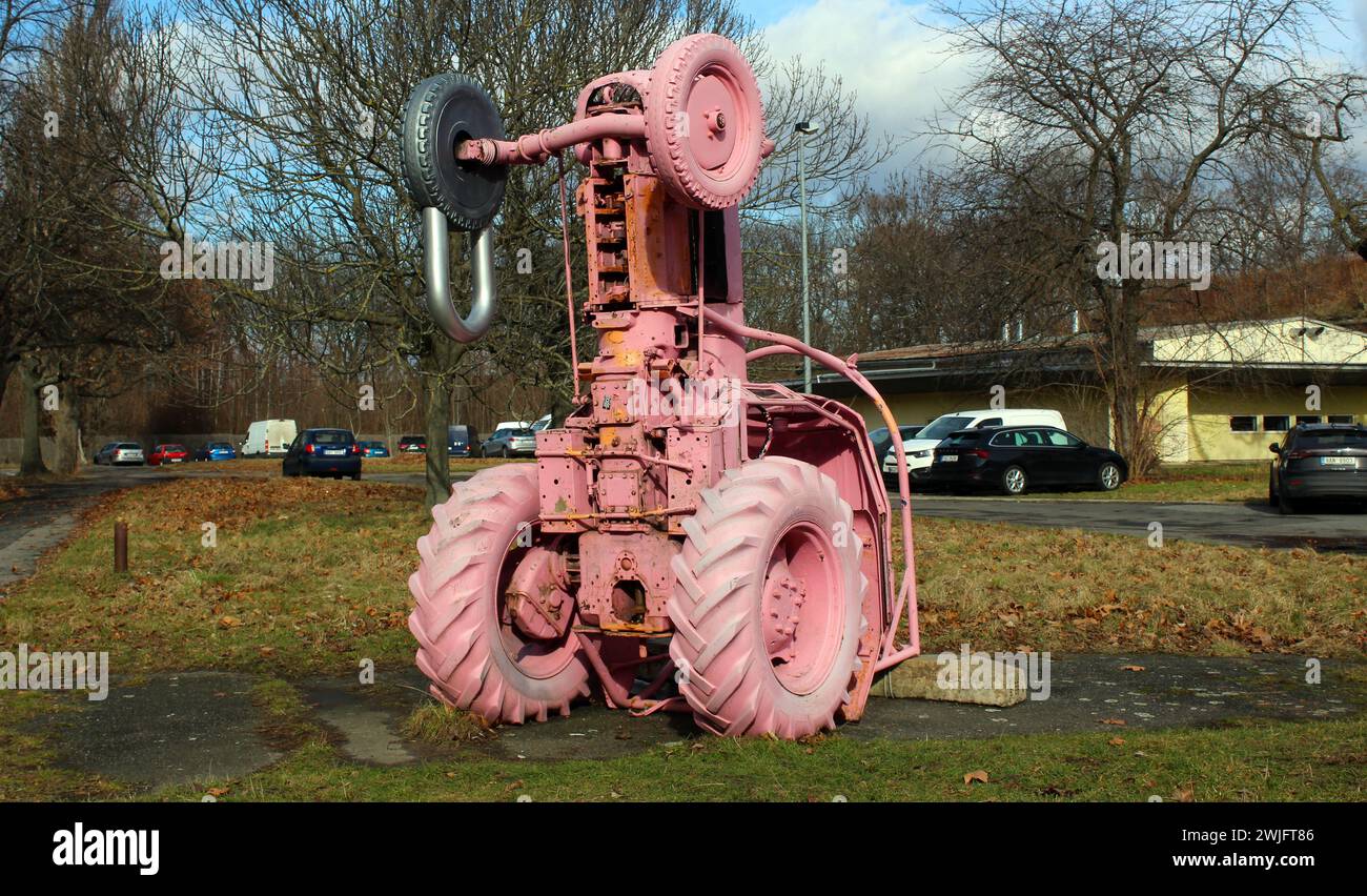 The first punk monument, by sculptor David Cerny, for the punk band ...