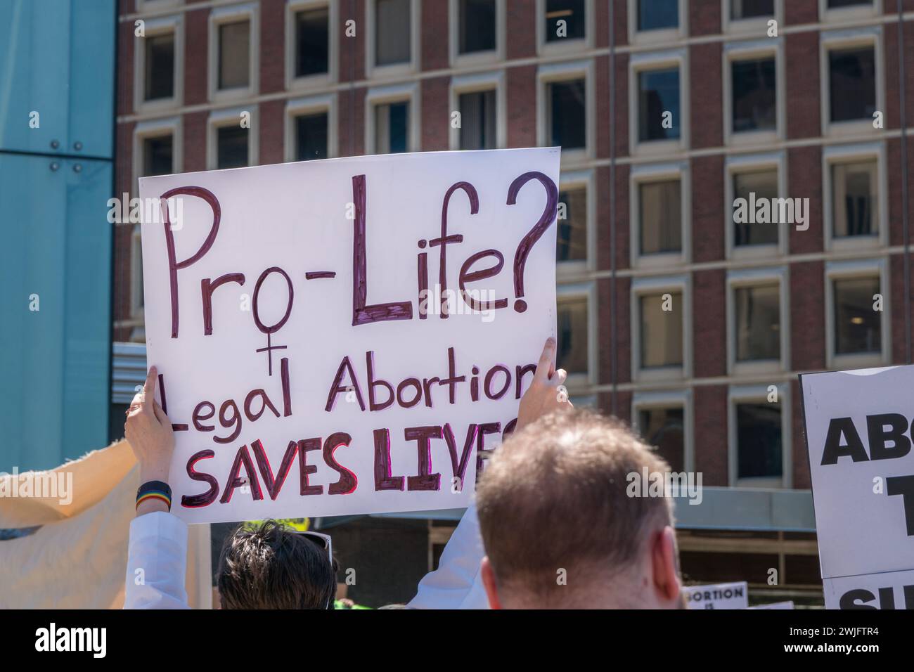 Pro choice signs hi-res stock photography and images - Alamy
