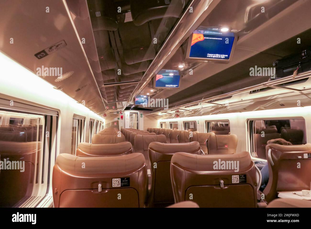 Rail seating seats hi-res stock photography and images - Alamy