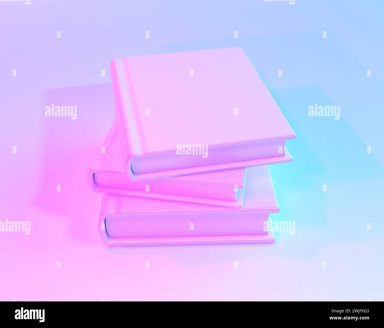 Holographic books hi-res stock photography and images - Alamy