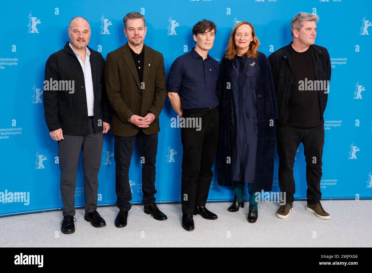 Drew Vinton, Matt Damon, Cillian Murphy, Catherine Magee und Alan ...