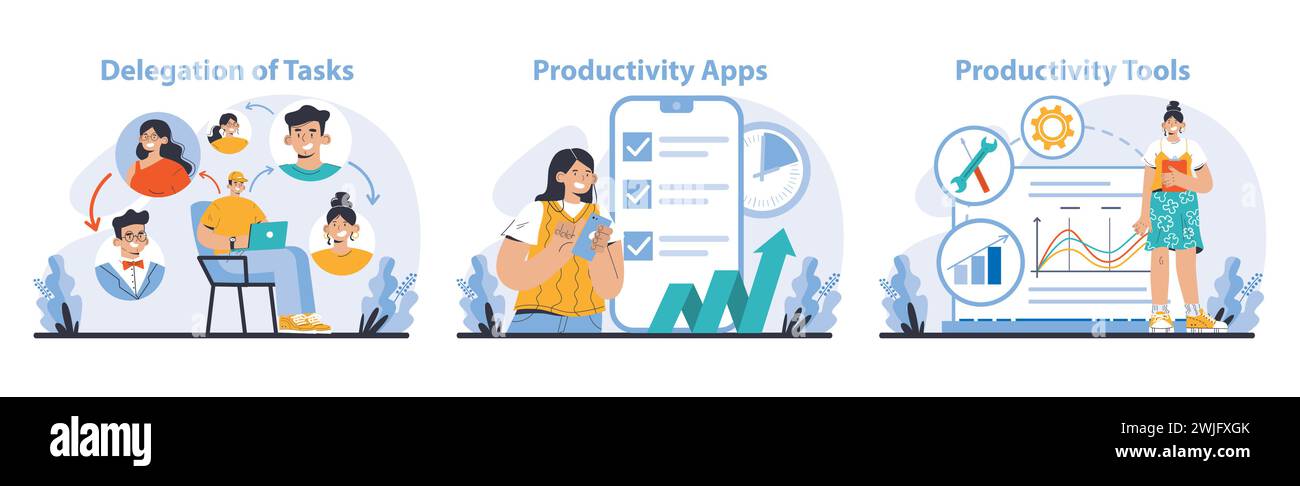 Productivity boosting set. Workflow distribution and digital solutions ... Productivity boosting set. Workflow distribution and digital solutions ...