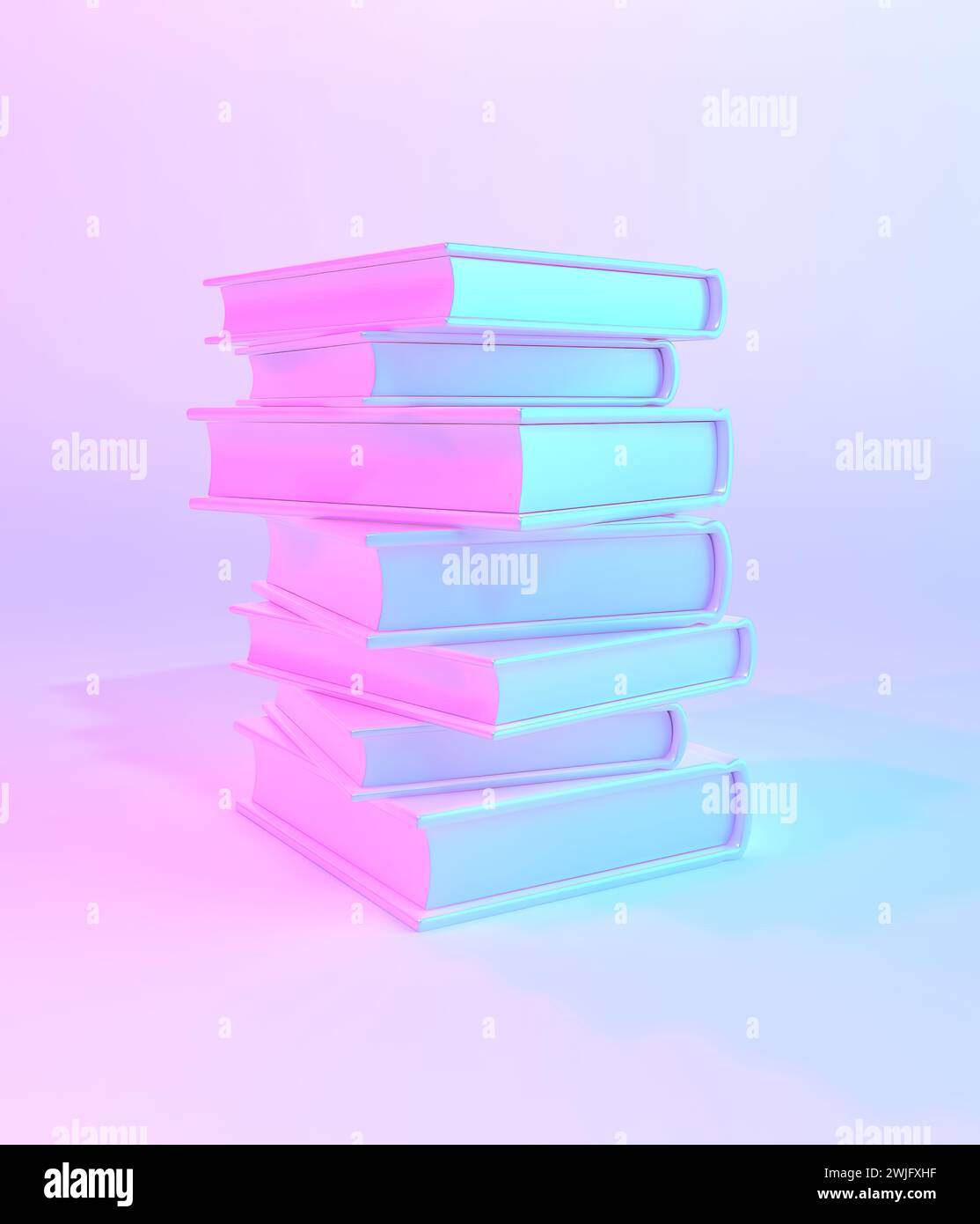 Holographic books hi-res stock photography and images - Alamy